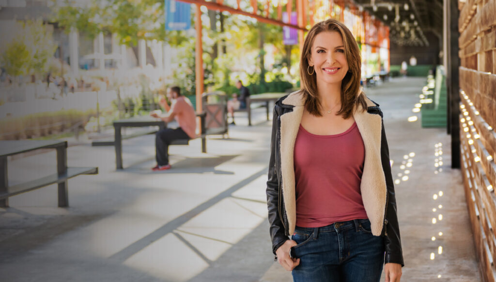 On Camera - Sandy Delonga